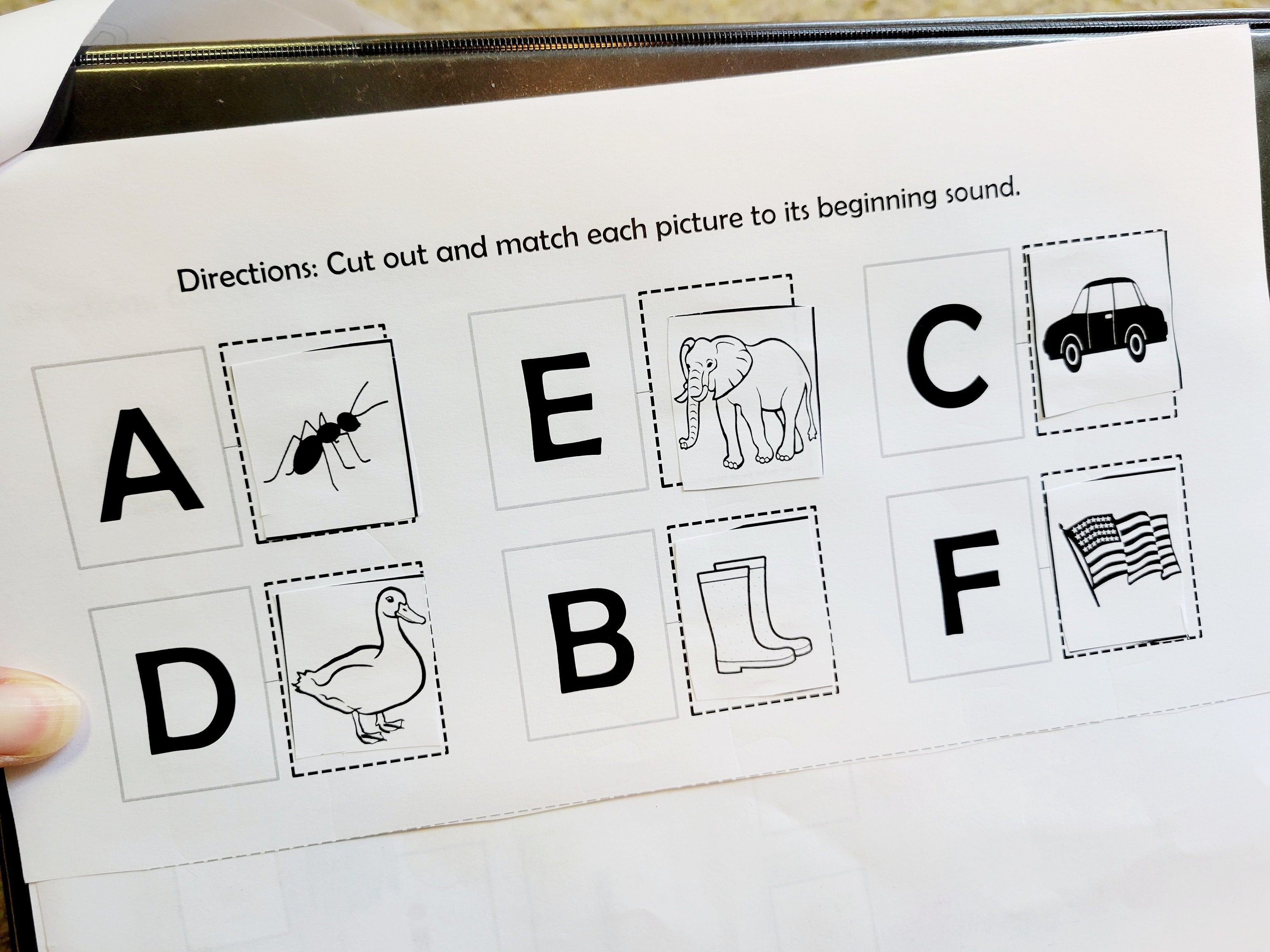 Learn Uppercase Letters, Upper Lowercase Letter Matching, Capital ...