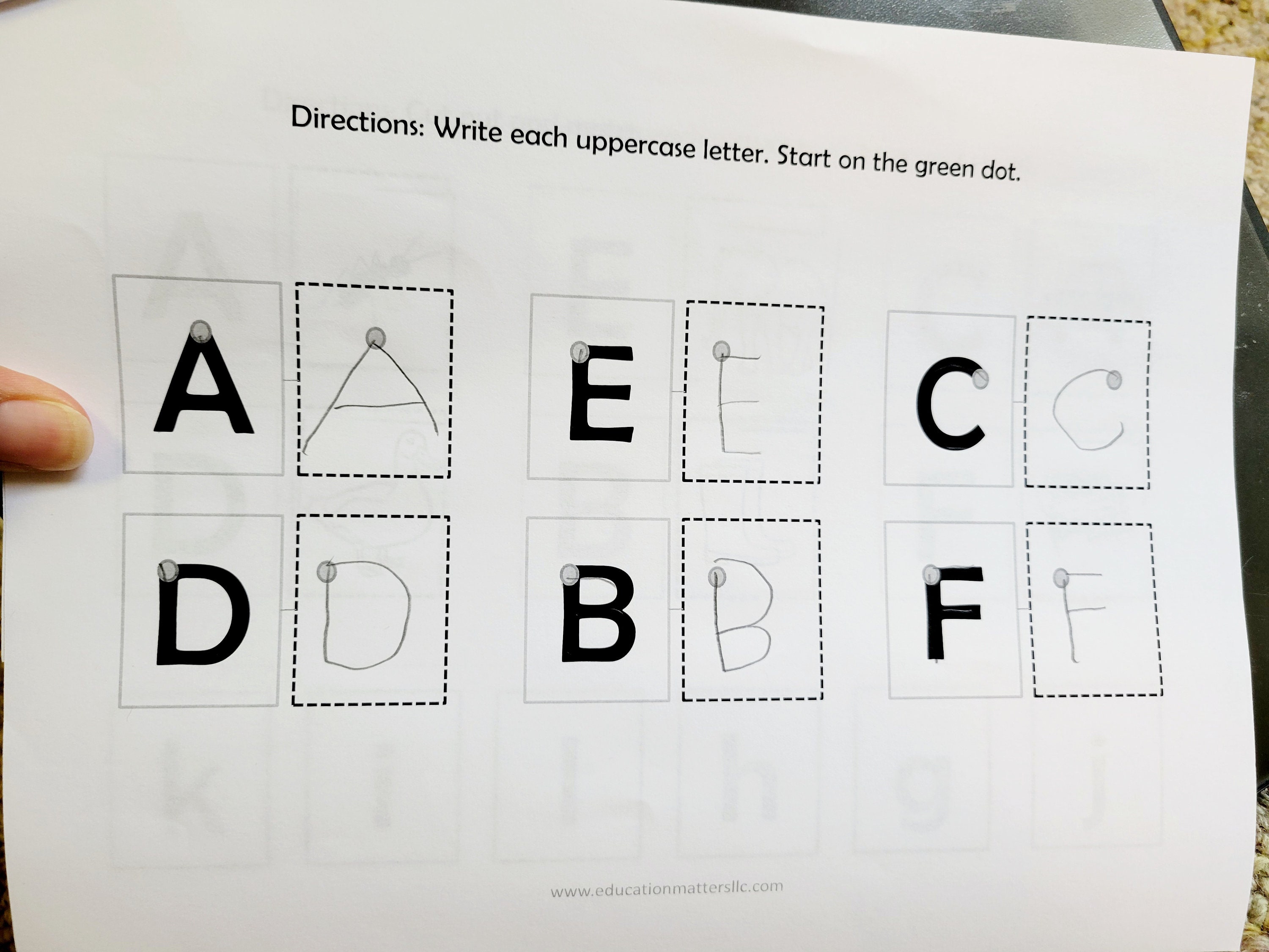 Learn Uppercase Letters, Upper Lowercase Letter Matching, Capital ...