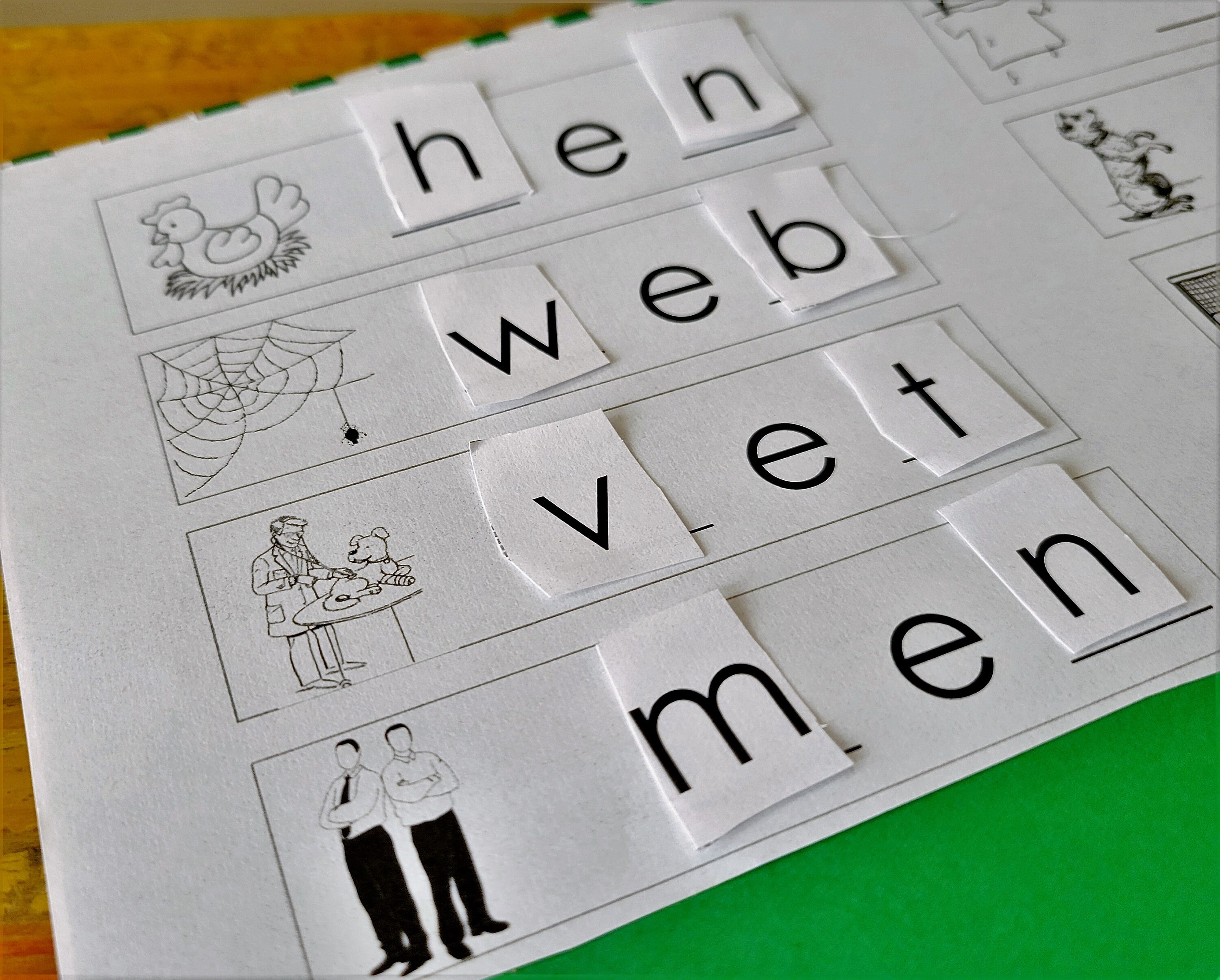 The Moveable Alphabet on Paper Workbook, Montessori Primary Language ...