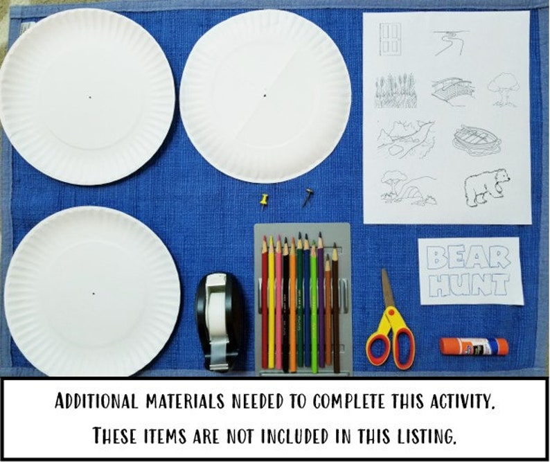 Going on A Bear Hunt Viewfinder Project Craft Activity, Circle Time ...