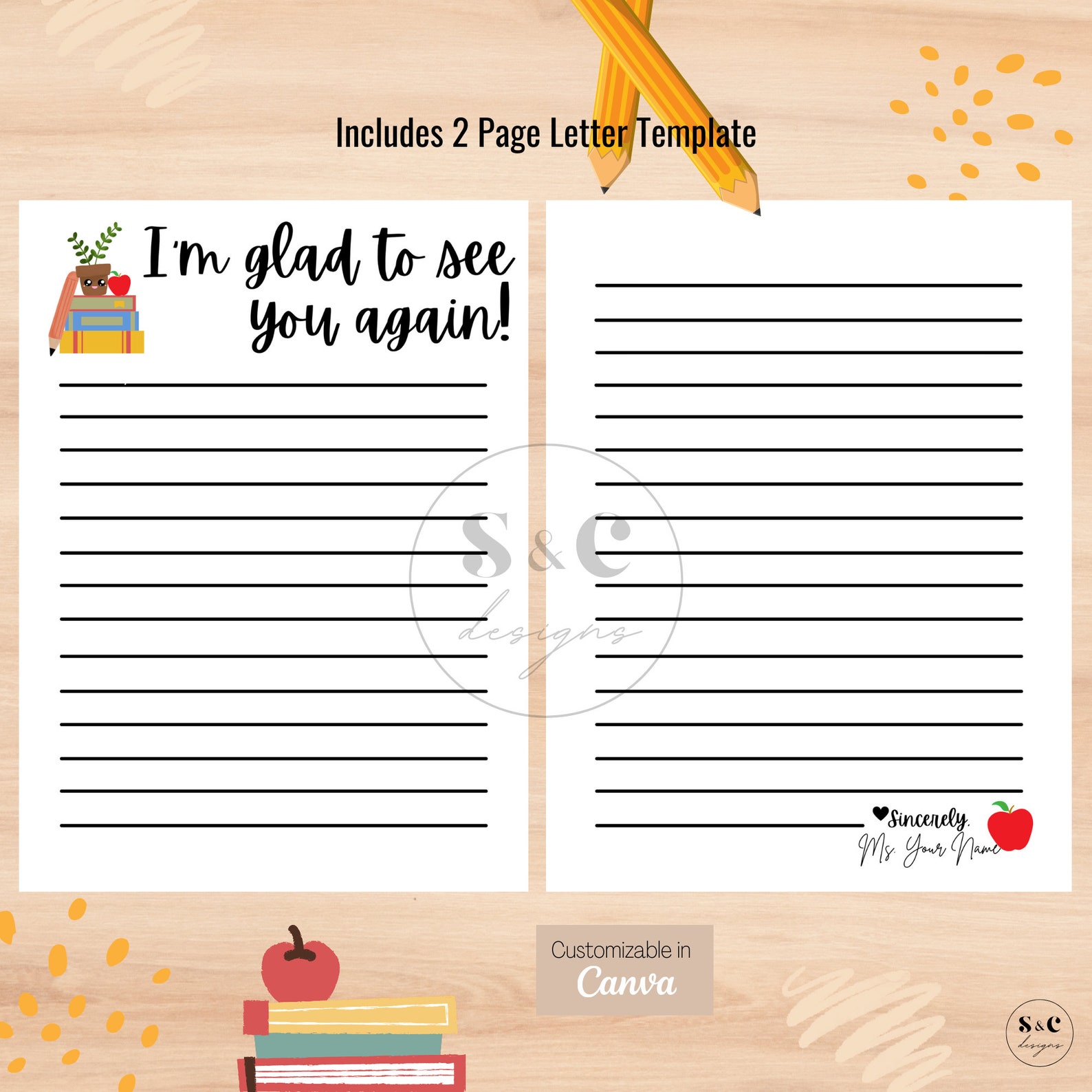 Welcome Back to School Letter Personalized Letter Welcome - Etsy