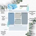 Blue To-do List and Weekly Reflection Printable Sheet, Printable ...
