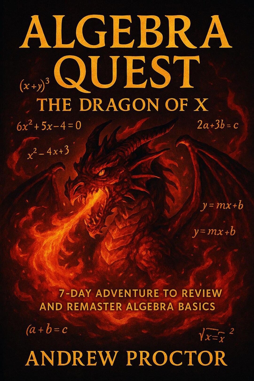 Algebra Quest - Dragon of X - Etsy
