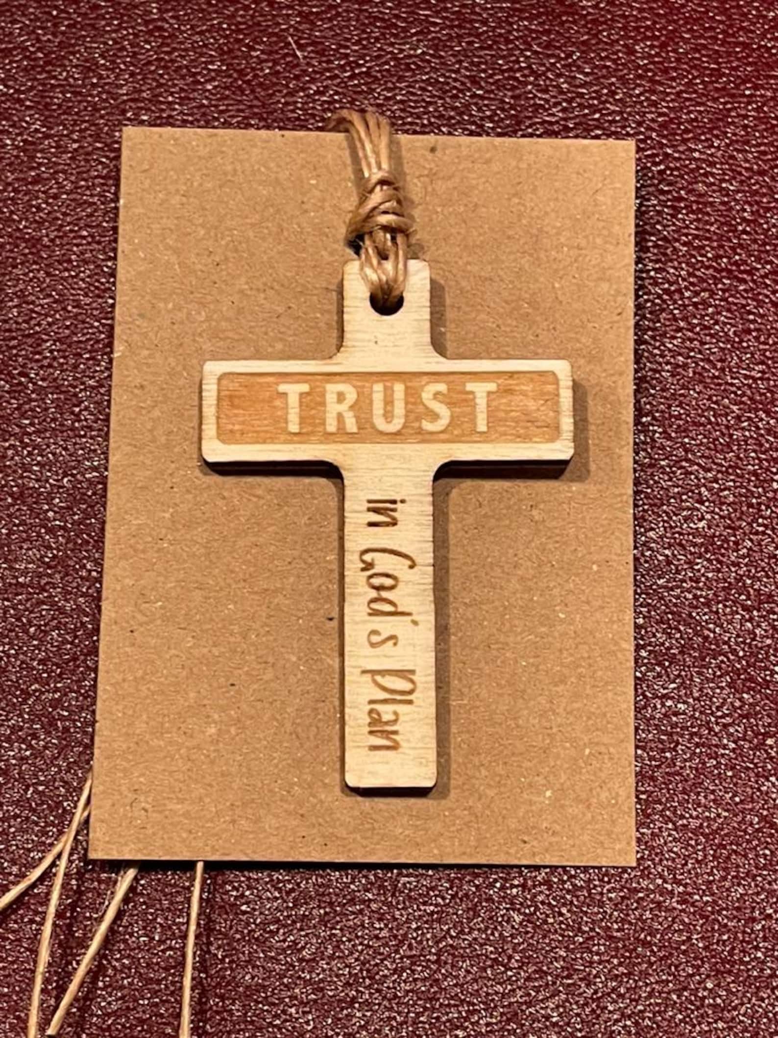 Wooden Pocket Cross Set, Christian Inspirational Gifts, Caring Gift - Etsy