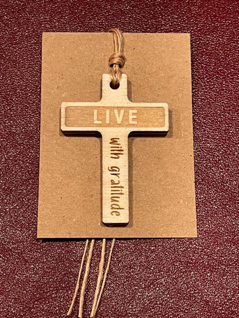 Wooden Pocket Cross Set, Christian Inspirational Gifts, Caring Gift - Etsy