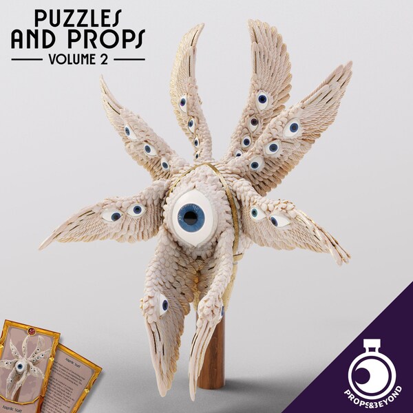 3d Printed Staff Topper - Etsy