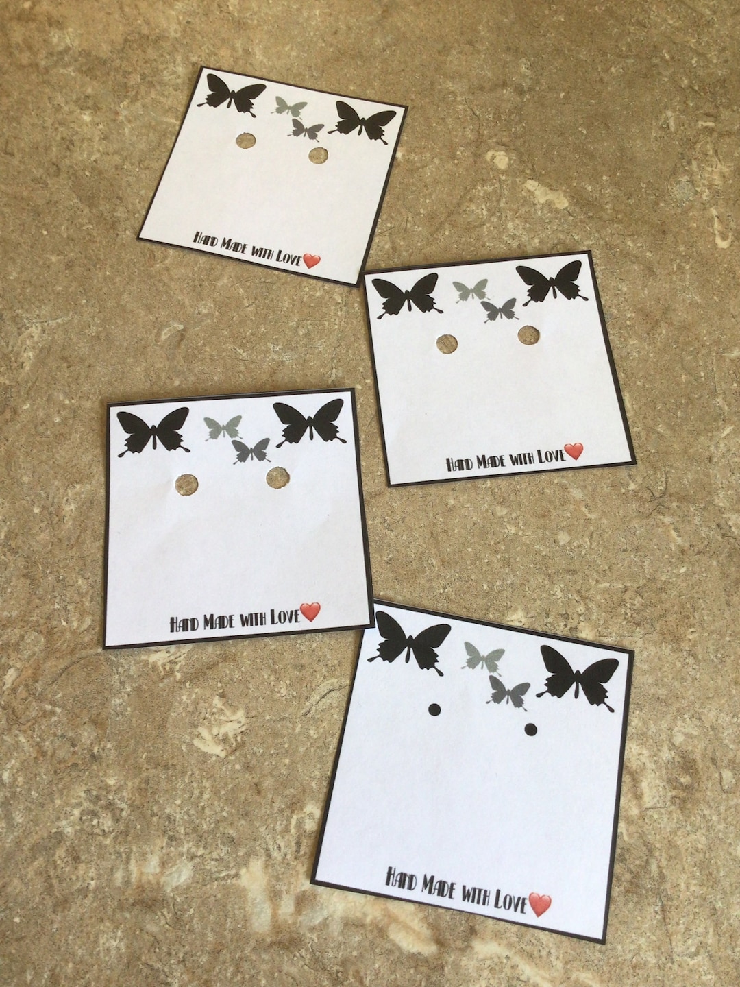 Earring Cards / Earring Display Cards Digital Download - Etsy