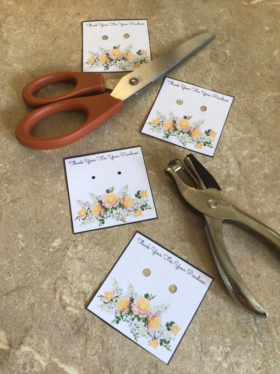 Digital Download Earring Cards / Earring Display Cards - Etsy