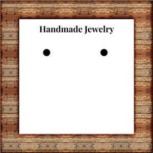 Instant Multi Pack DIY Earring Cards / Earring Display Cards Digital ...