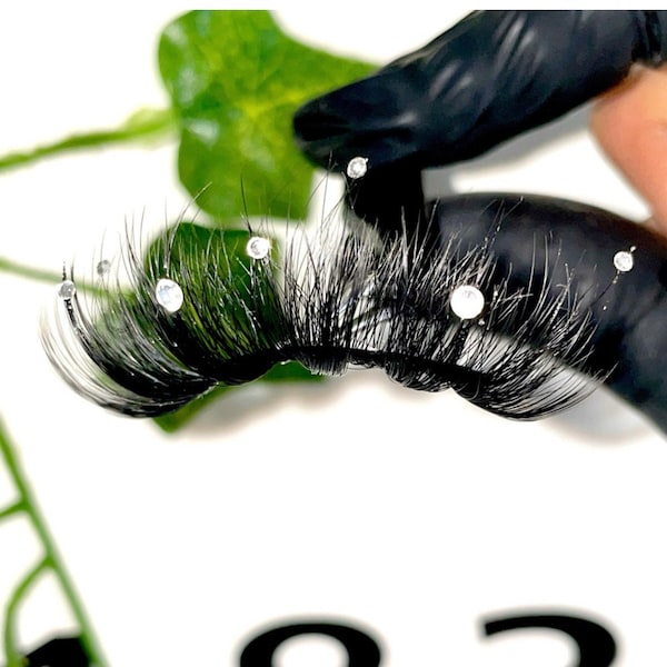 Rhinestone Strip - Etsy