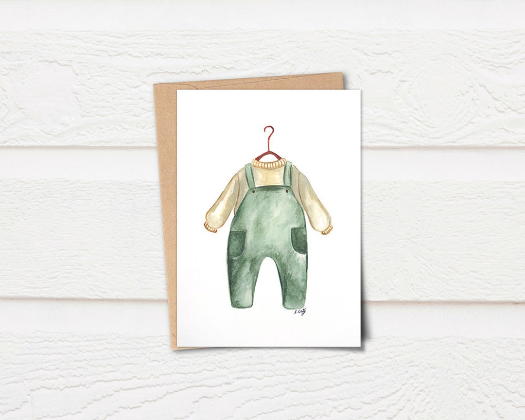 New Baby Card, Baby Boy Card, Baby Shower Card, Birthday Card Baby ...