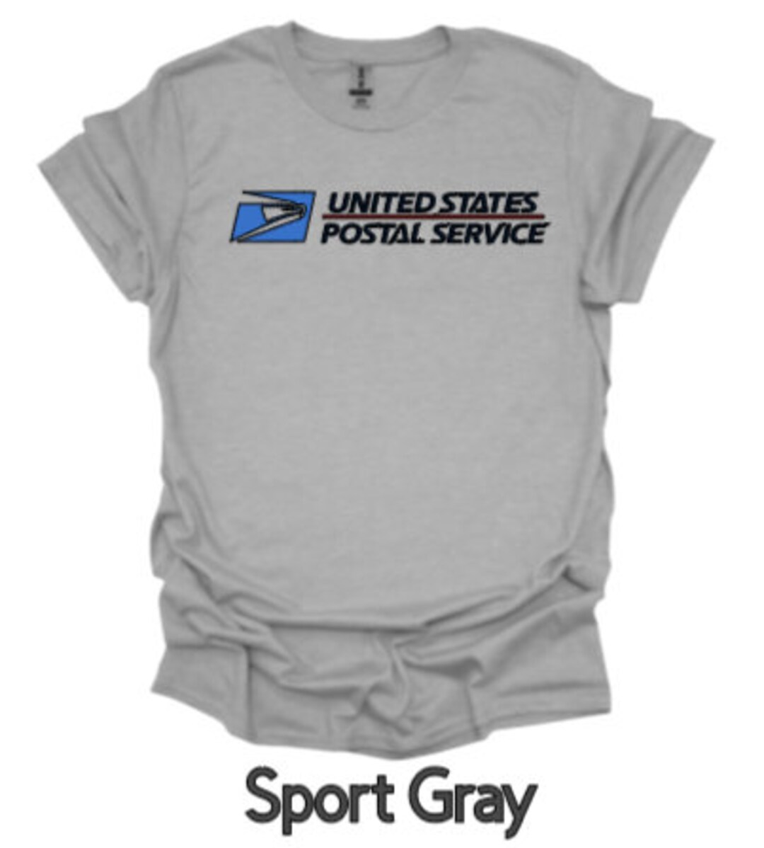 Postal Tshirt. USPS Tshirt. USPS Logo Tshirt. USPS Long Sleeve Tshirt ...