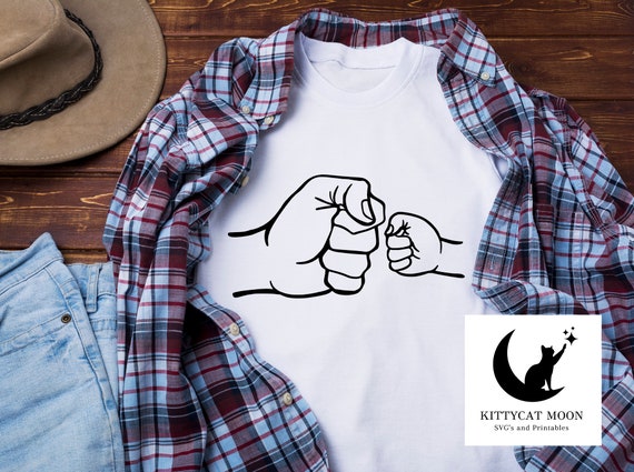 Fist Bump Baby SVG PNG DXF Cute Kids Digital File for - Etsy