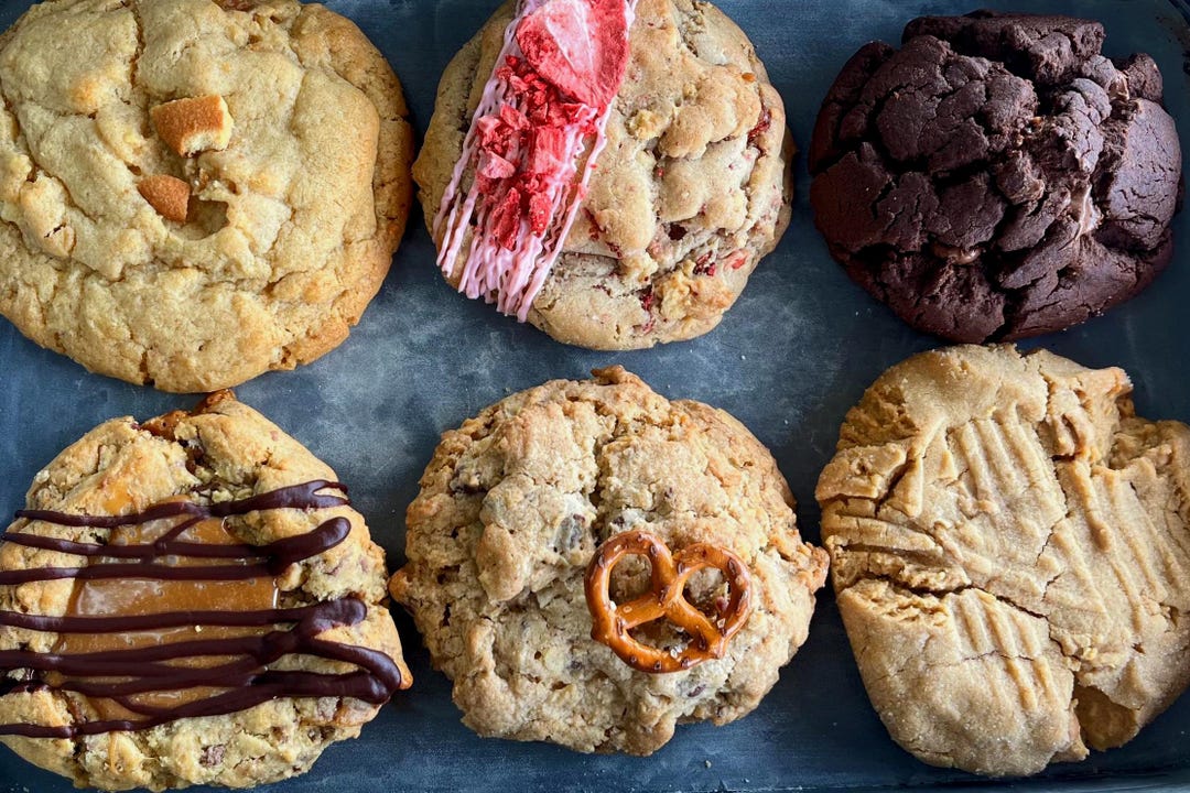 1/2 Dz Assorted Jumbo Gourmet Cookies - Etsy