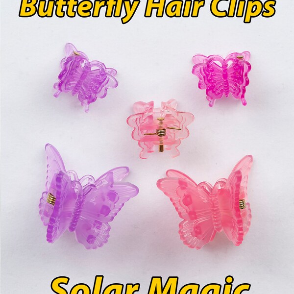 Butterfly Hair Clip - Etsy