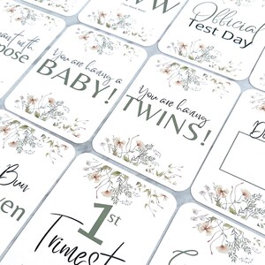 Surrogate IVF Milestone Cards // Surrogate IVF Care Gift // Surrogate ...