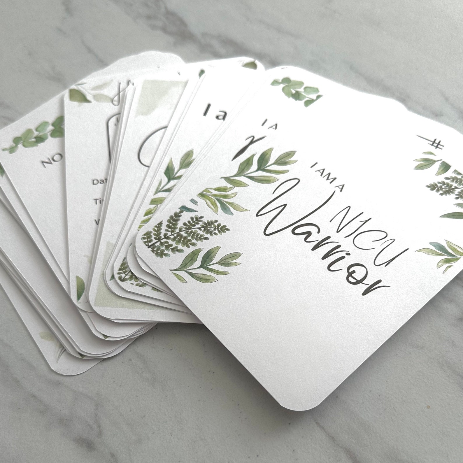 NICU Baby Milestone Cards // Preemie NICU Baby Milestone Cards ...