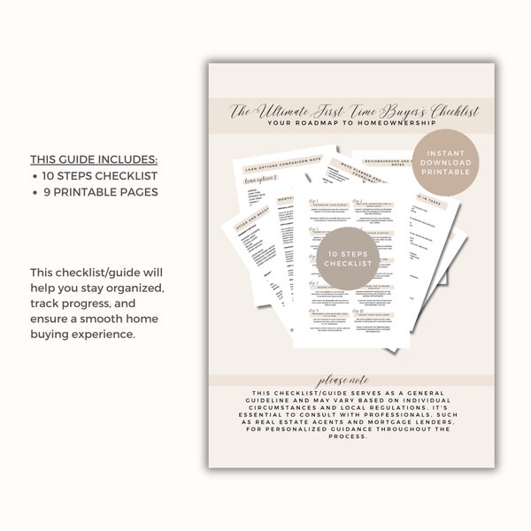 Buyer Checklist - Etsy