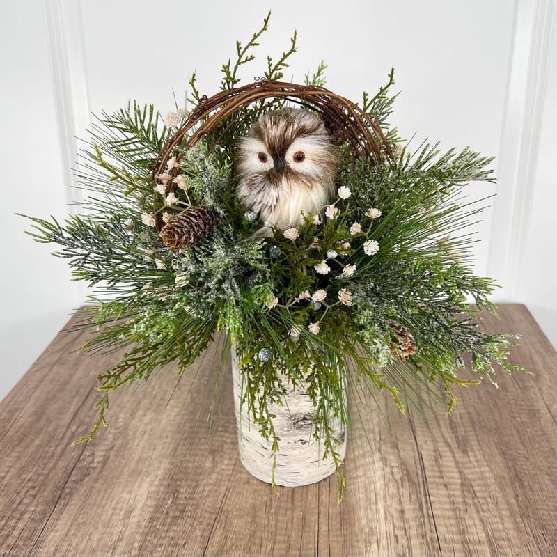 Owl Centerpiece - Etsy