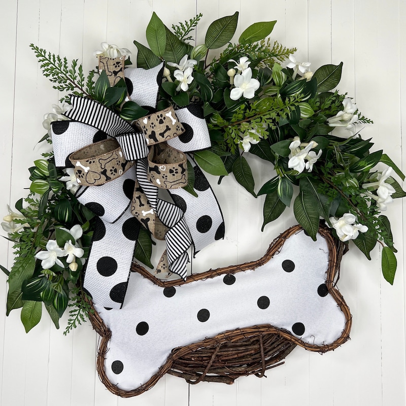 Dog Wreath - Etsy