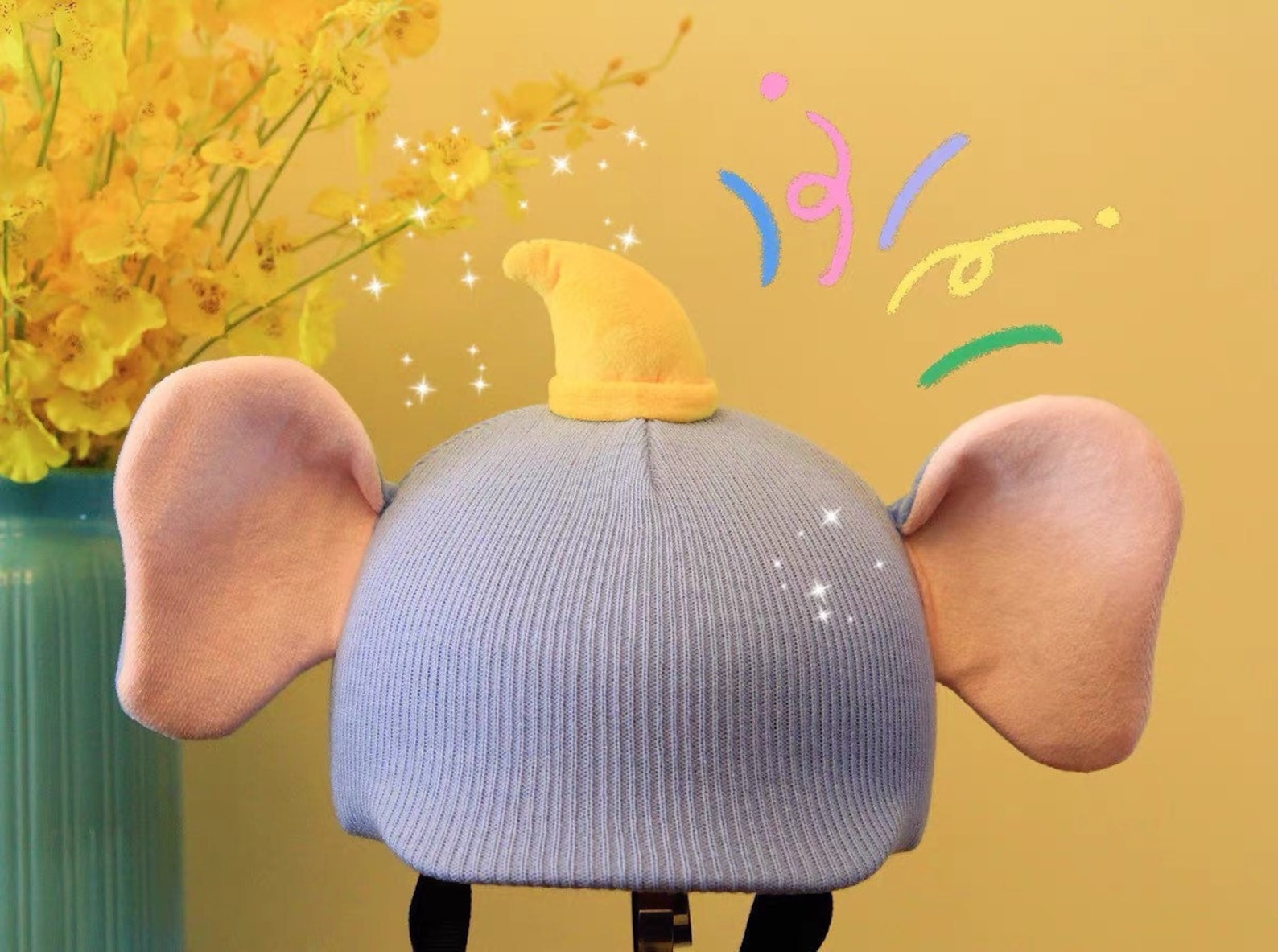 Cute Little Elephant Uni Size Ski Helmet Cover for Adults and - Etsy