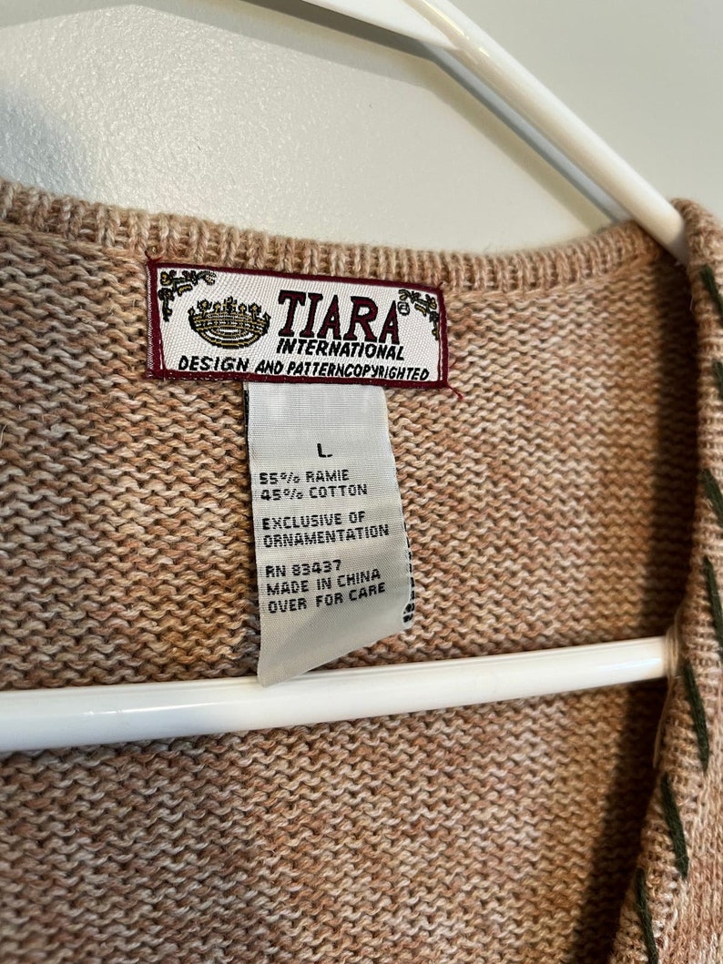 Vintage 1990s Tiara International Pumpkin Harvest Fall Teacher Sweater ...