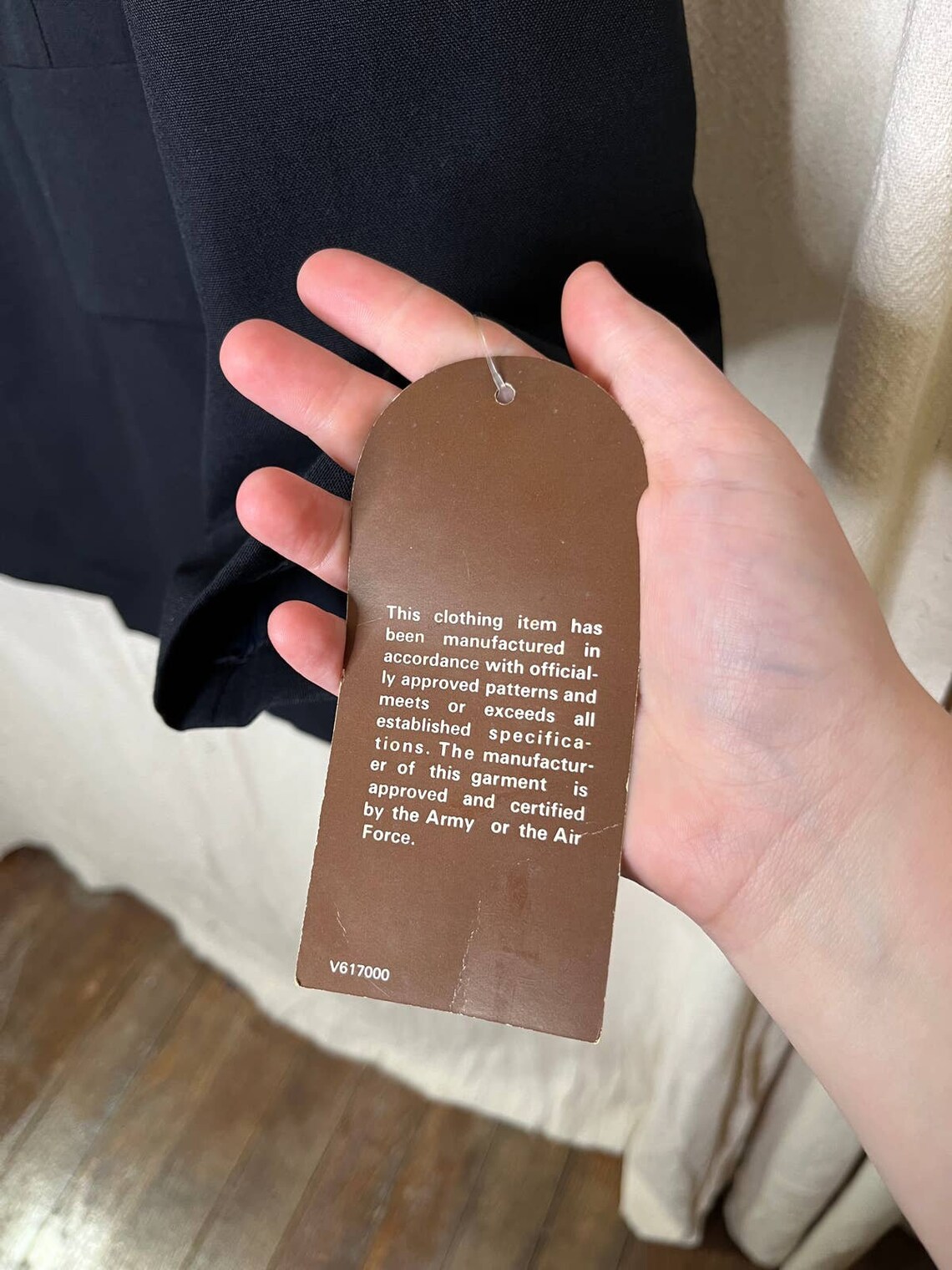 NWT Mint Vintage 1970s Navy Gold Wool Blend Air Force AAFES Uniform ...