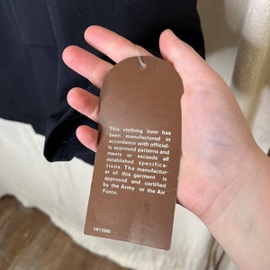 NWT Mint Vintage 1970s Navy Gold Wool Blend Air Force AAFES Uniform ...