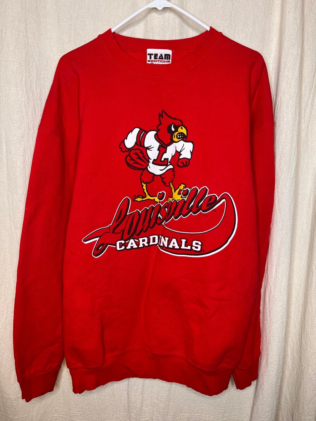 Vintage 1990s Team Edition Apparel Louisville Cardinals Streetwear ...
