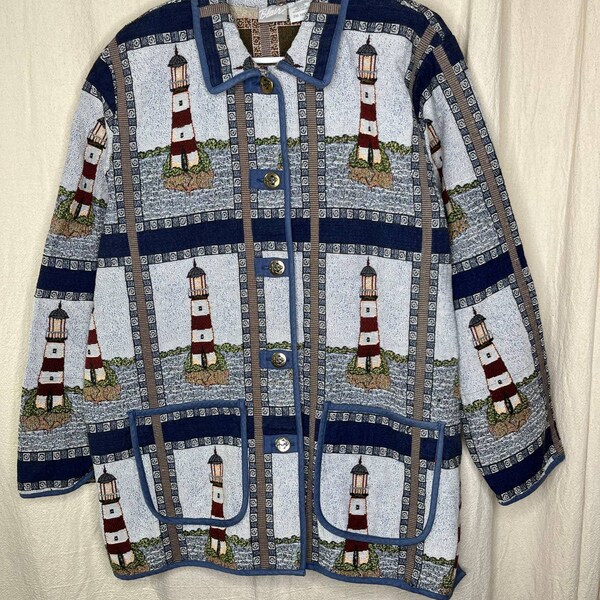 Tapestry Jacket - Etsy UK