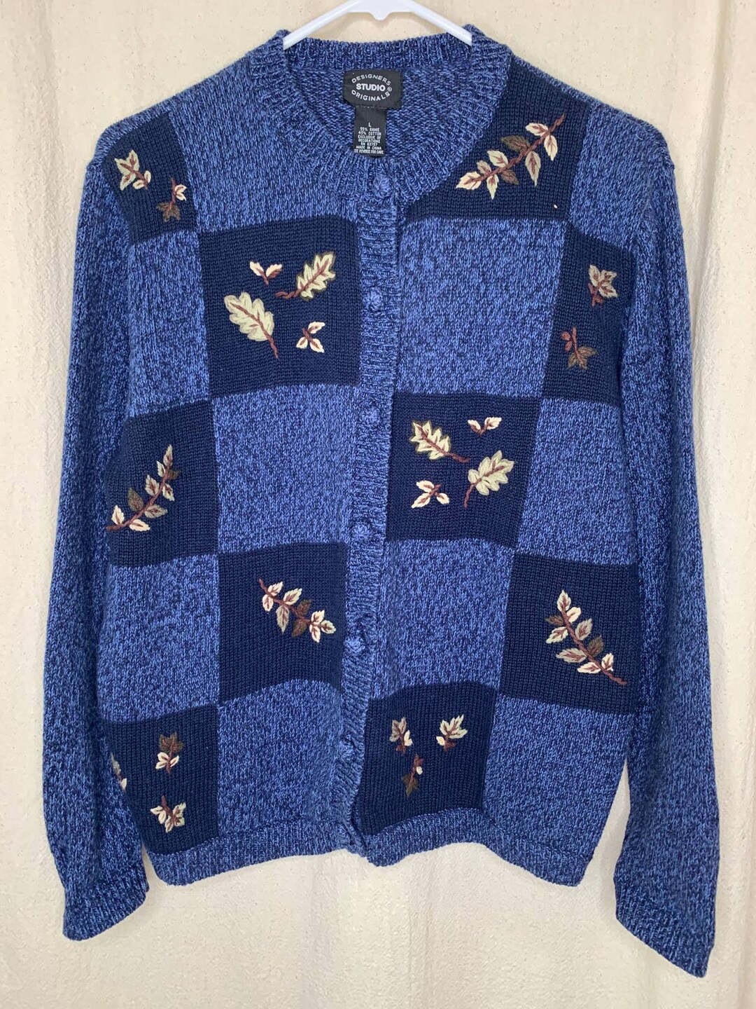 Vintage 2000s Designers Studio Fall Harvest Teacher Granny Patchwork ...