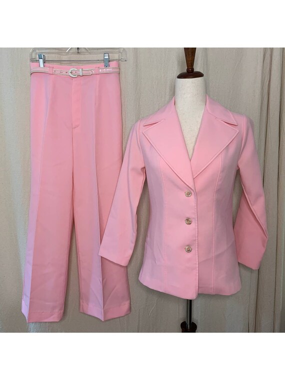 Vintage 1970s Old Town Pink Barbiecore Preppy Groovy … - Gem