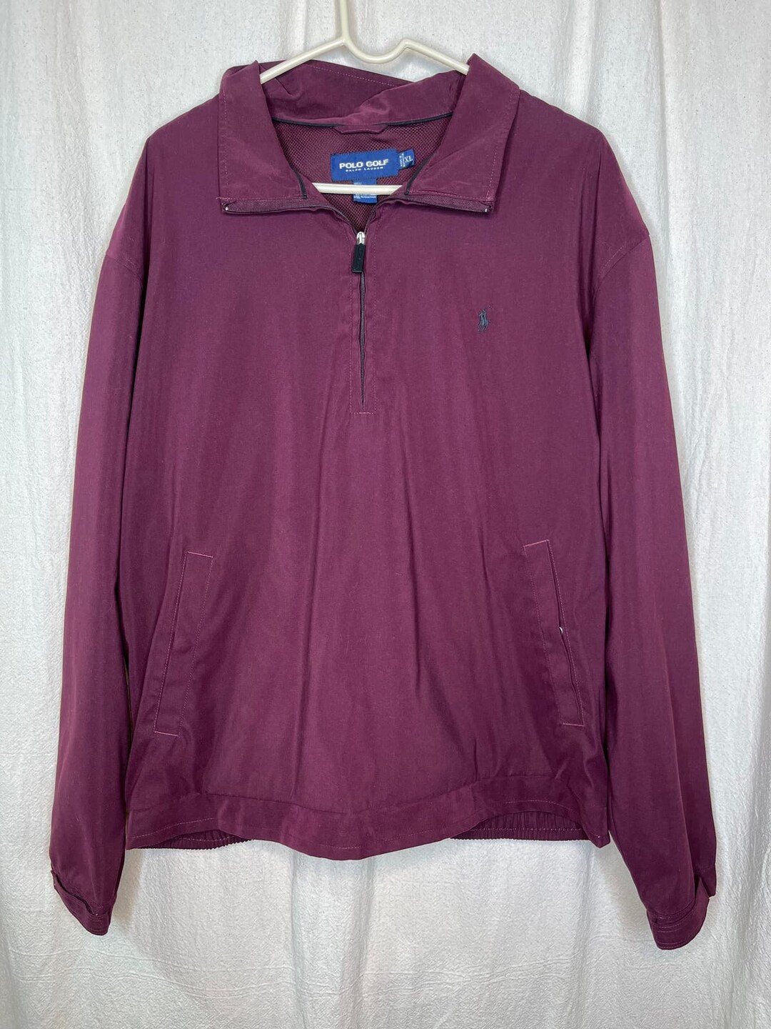 Vintage 1990s Polo Ralph Lauren Golf Maroon Country Club Preppy ...