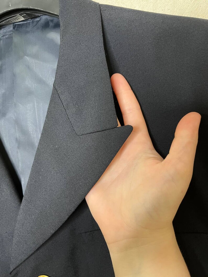 NWT Mint Vintage 1970s Navy Gold Wool Blend Air Force AAFES Uniform ...