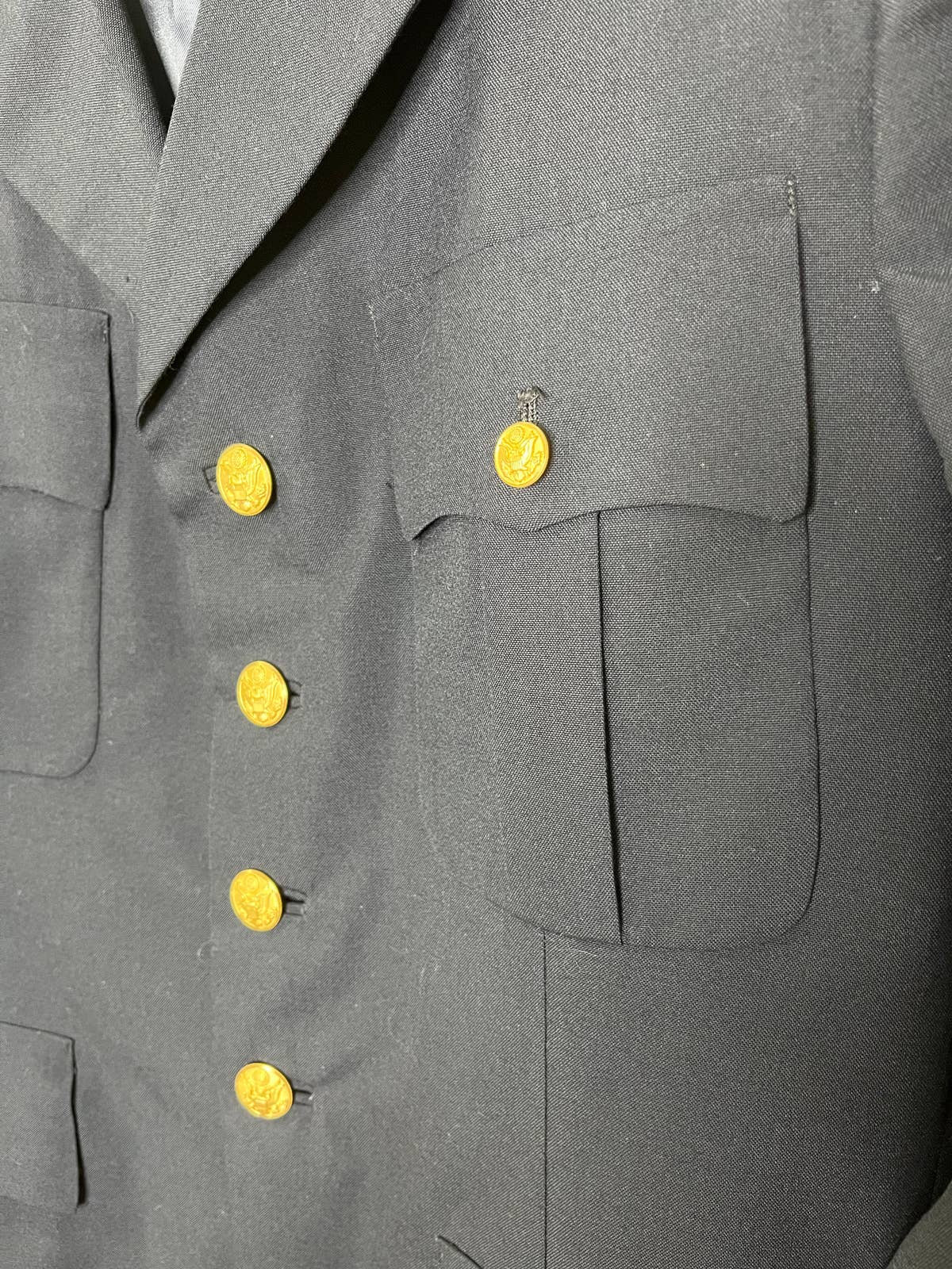 NWT Mint Vintage 1970s Navy Gold Wool Blend Air Force AAFES Uniform ...