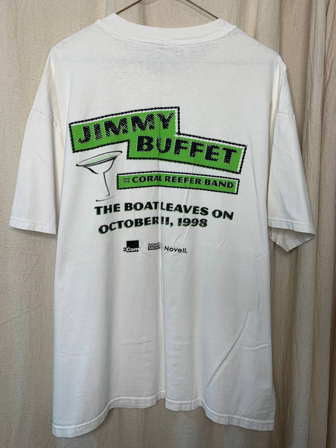 Vintage 1998 Jimmy Buffett Destination Margaritaville Coral Reefer Band ...