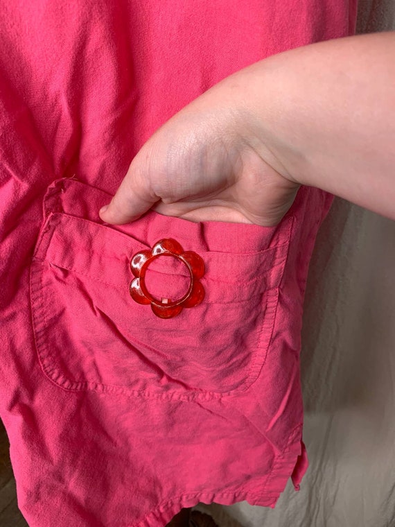 Vintage 1990s Studio Wear Certified Designs Pink Cott… - Gem