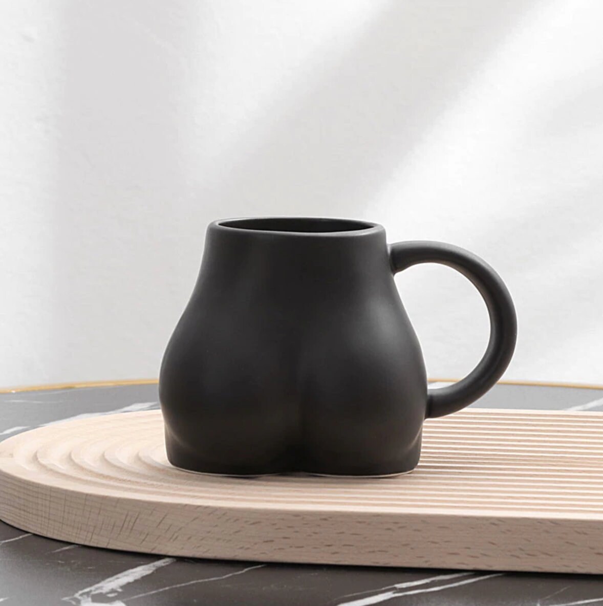 Cute Ceramic Female Bum Mug Tea/coffee Butt Cup Modern Heat - Etsy