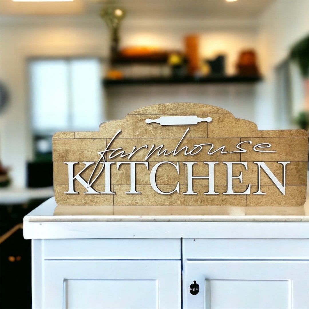 Vintage Farmhouse Kitchen Signs