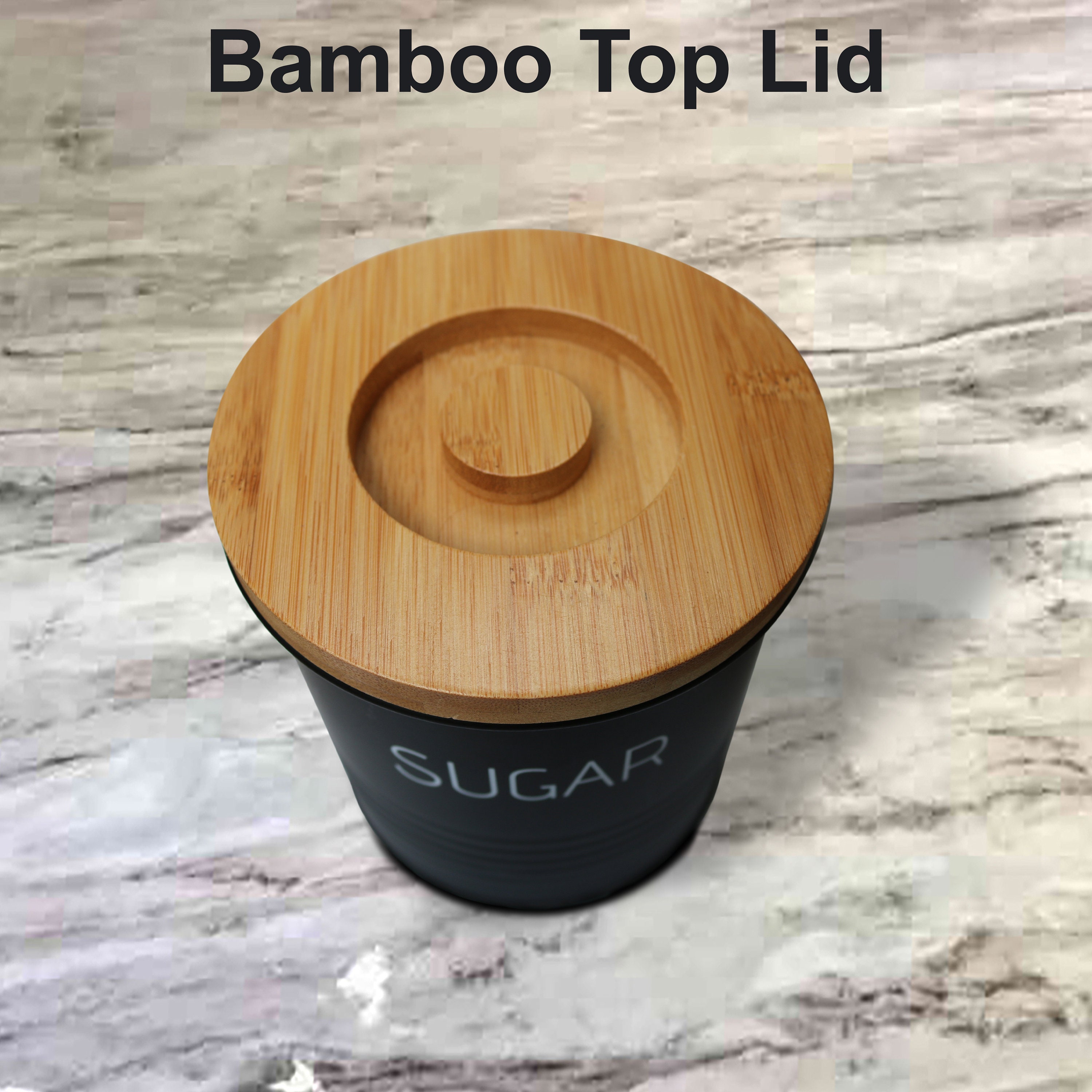 Sugar Container Kitchen Sugar Organizers Jars Kitchen Counter Decor ...