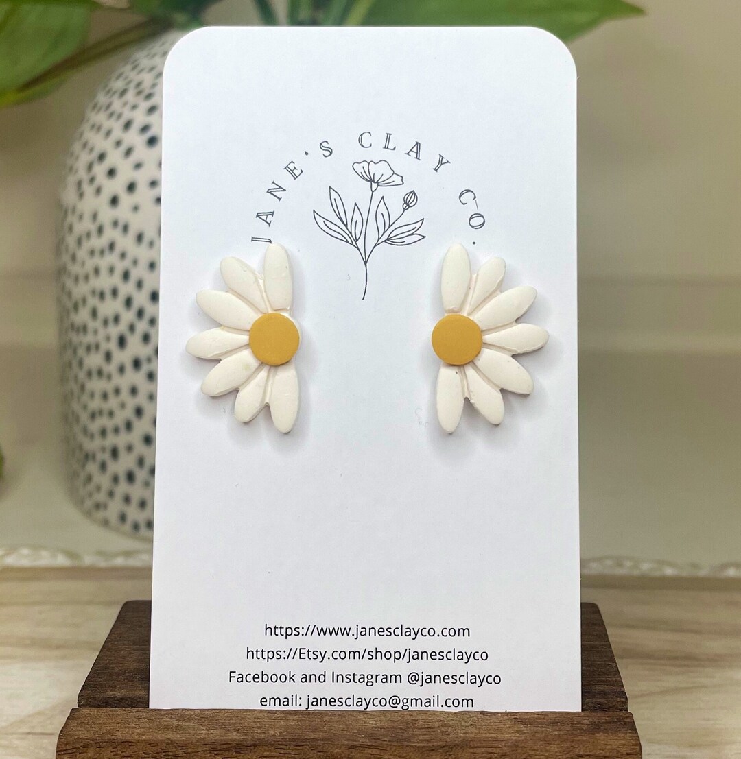 Floral Studs-(2 Styles) OR Build Your Own 2-pack - Etsy