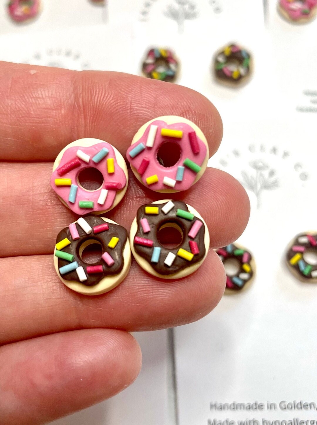 Donut Studs OR Build Your Own 2-pack - Etsy