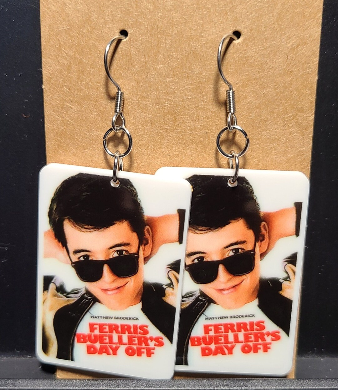 Ferris Bueller's Day off Movie Poster Drop Dangle Acrylic - Etsy