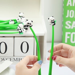 1pc Cute Fun Panda Animals Gel Pens for Writing Soft Signature Pen ...