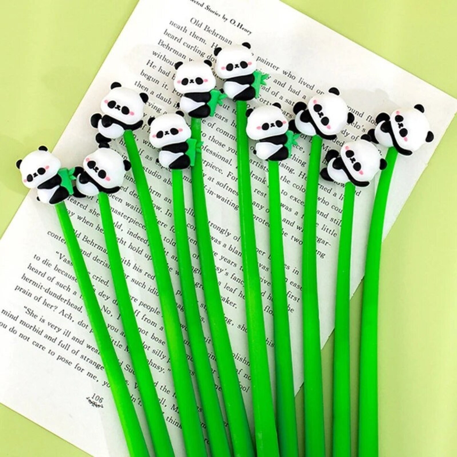 1pc Cute Fun Panda Animals Gel Pens for Writing Soft Signature Pen ...