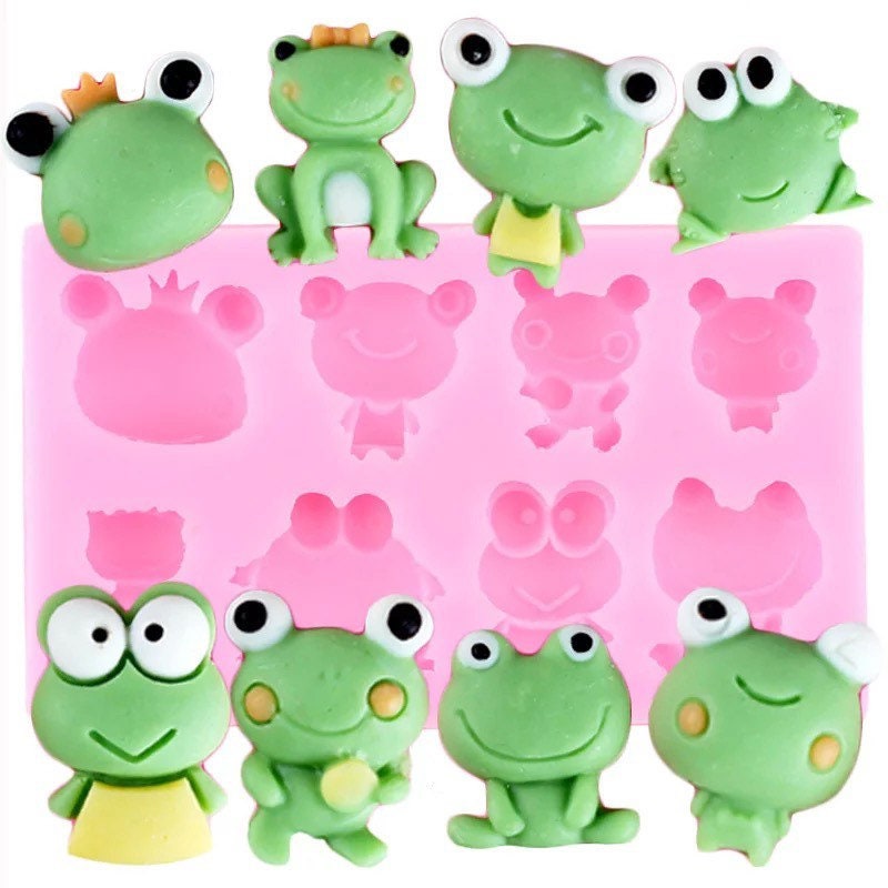 Frog Fondant - Etsy