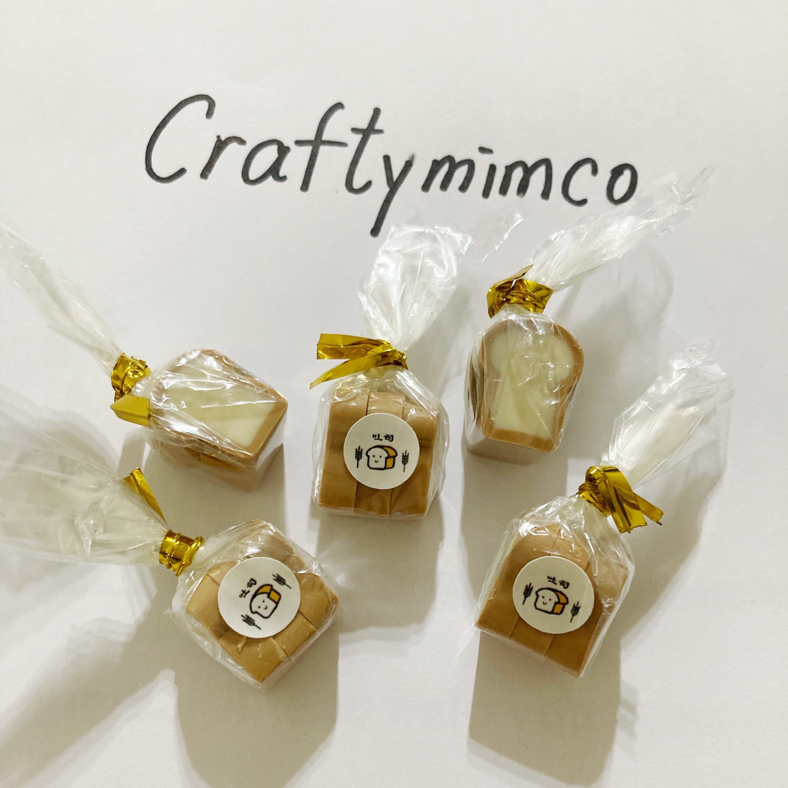 Mini Bread Miniature Dollhouse Breakfast Pretend Play Kitchen Small ...