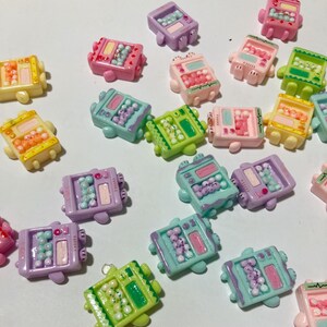 Mini Cute Vending Machine Resin Decoration Crafts Flatback Cabochon ...