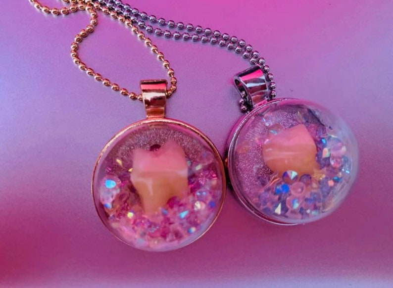 DIY Tooth Keepsake Pendant Necklace Making Jewelry Keepsake Kit - Etsy