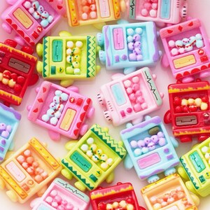 Mini Cute Vending Machine Resin Decoration Crafts Flatback Cabochon ...
